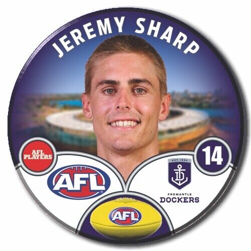 2024 AFL Fremantle Football Club - SHARP, Jeremy – Sporting Souvenirs