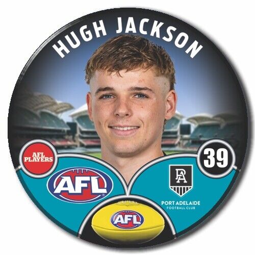 2024 AFL Port Adelaide Football Club - JACKSON, Hugh – Sporting Souvenirs