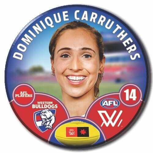 AFLW S8 Western Bulldogs Football Club - CARRUTHERS, Dominique ...