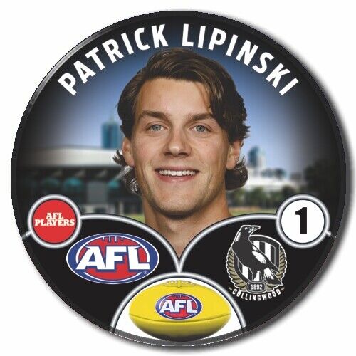 2024 AFL Collingwood Football Club - LIPINSKI, Patrick – Sporting Souvenirs