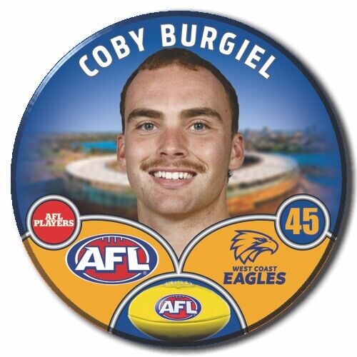 2024 AFL West Coast Eagles Football Club - BURGIEL, Coby – Sporting ...