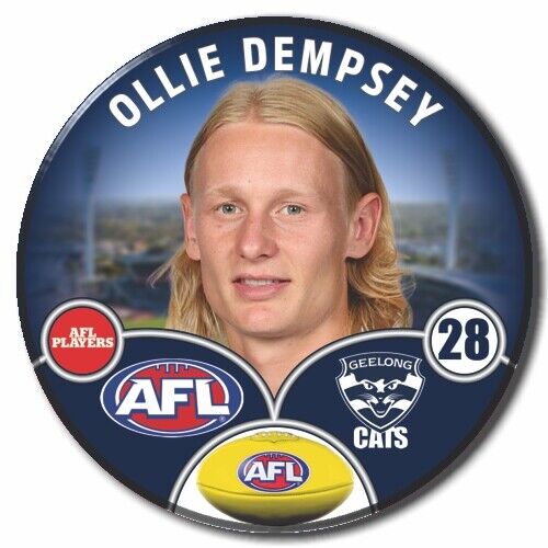 2024 AFL Geelong Football Club - DEMPSEY, Ollie – Sporting Souvenirs