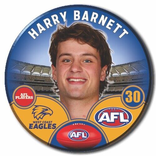 2023 AFL West Coast Eagles Football Club - BARNETT, Harry – Sporting ...