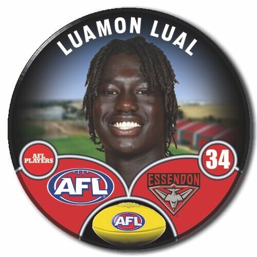 2024 AFL Essendon Football Club - LUAL, Luamon – Sporting Souvenirs