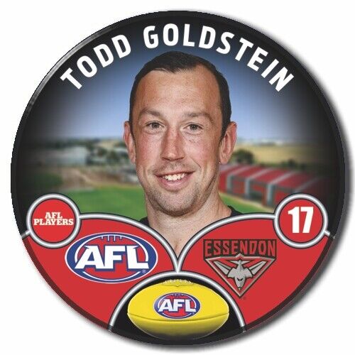 2024 AFL Essendon Football Club - GOLDSTEIN, Todd – Sporting Souvenirs