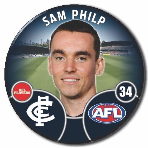 2022 AFL Carlton - PHILP, Sam – Sporting Souvenirs