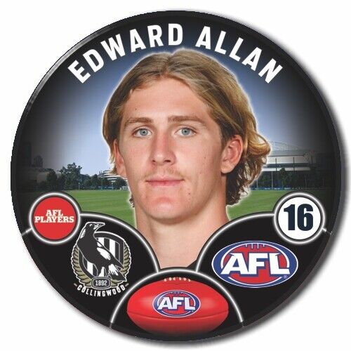 2023 AFL Collingwood Football Club - ALLAN, Edward – Sporting Souvenirs