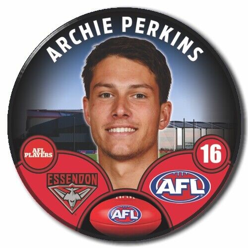 2023 AFL Essendon Football Club - PERKINS, Archie – Sporting Souvenirs