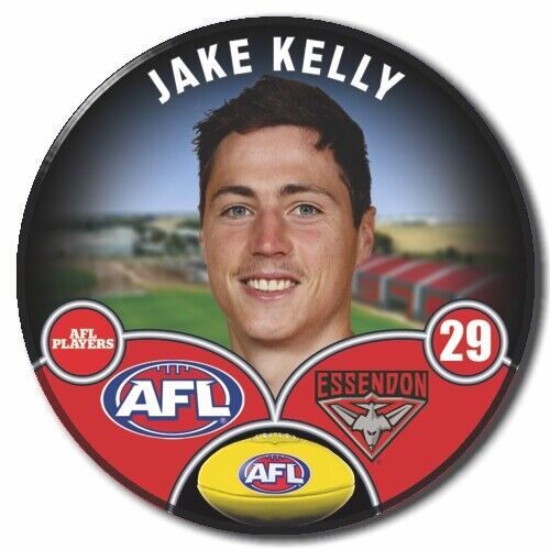 2024 AFL Essendon Football Club - KELLY, Jake – Sporting Souvenirs
