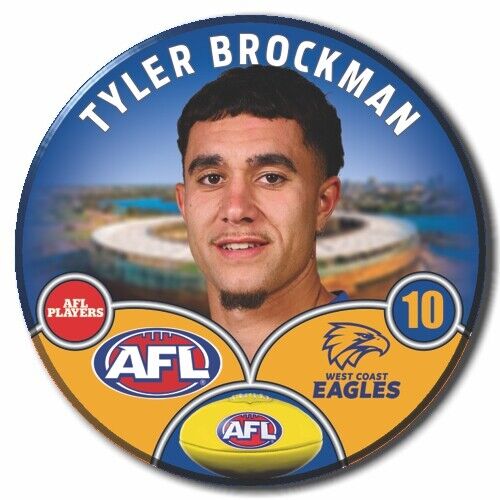 2024 AFL West Coast Eagles Football Club - BROCKMAN, Tyler – Sporting ...