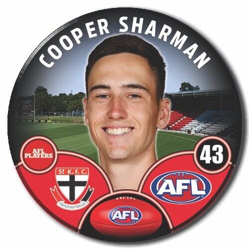 2023 AFL St Kilda Football Club - SHARMAN, Cooper – Sporting Souvenirs