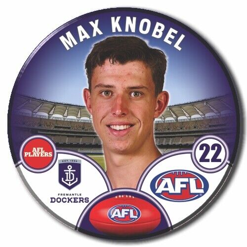 2023 AFL Fremantle Football Club - KNOBEL, Max – Sporting Souvenirs