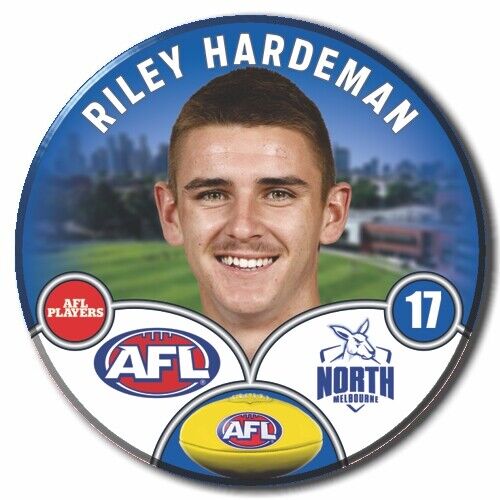 2024 AFL North Melbourne Football Club - HARDEMAN, Riley – Sporting ...
