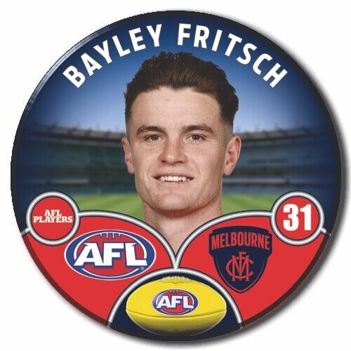 2024 AFL Melbourne Football Club - FRITSCH, Bayley – Sporting Souvenirs