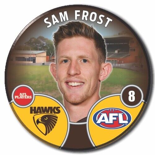 2022 AFL Hawthorn - FROST, Sam – Sporting Souvenirs