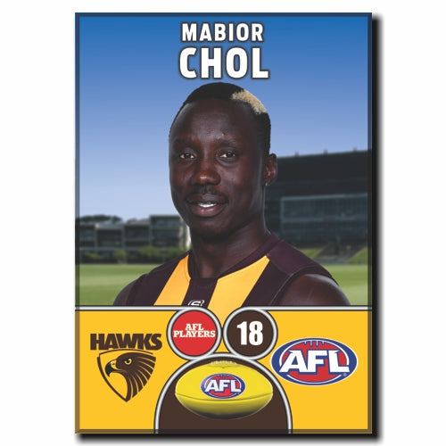 2024 AFL Hawthorn Football Club - CHOL, Mabior – Sporting Souvenirs