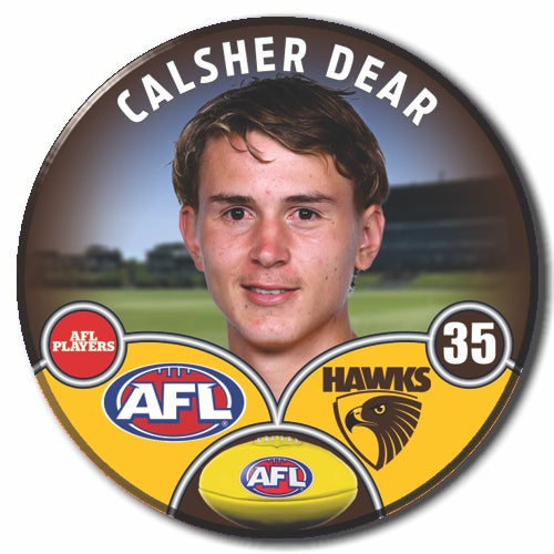 2024 AFL Hawthorn Football Club - DEAR, Calsher – Sporting Souvenirs