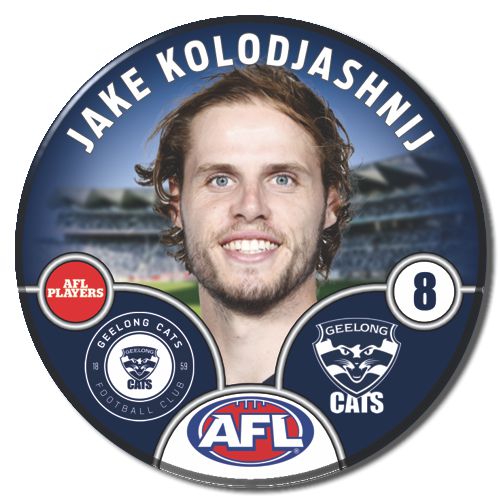 2025 AFL Geelong Football Club - KOLODJASHNIJ, Jake – Sporting Souvenirs