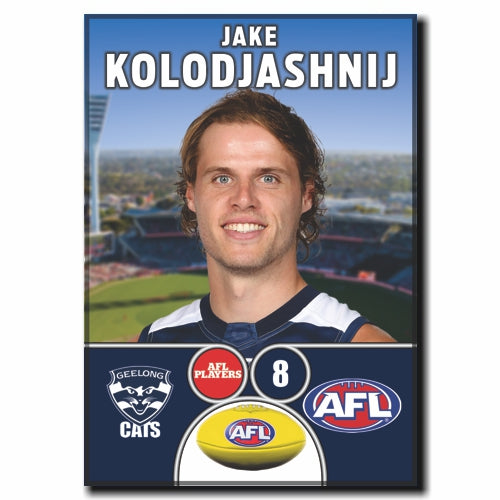 2024 AFL Geelong Football Club - KOLODJASHNIJ, Jake – Sporting Souvenirs