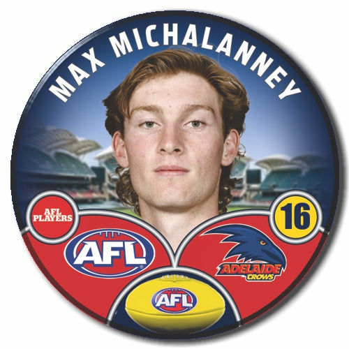 2024 AFL Adelaide Football Club - MICHALANNEY, Max – Sporting Souvenirs