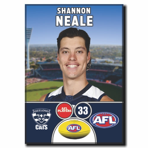2024 AFL Geelong Football Club - NEALE, Shannon – Sporting Souvenirs