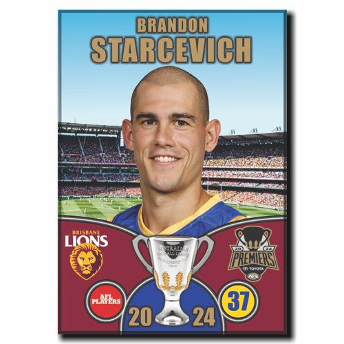 2024 AFL PREMIERS - BRISBANE LIONS - STARCEVICH, Brandon – Sporting ...