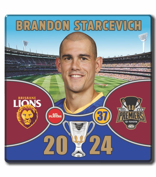 2024 AFL PREMIERS - BRISBANE LIONS - STARCEVICH, Brandon – Sporting ...
