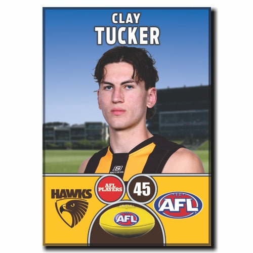 2024 AFL Hawthorn Football Club - TUCKER, Clay – Sporting Souvenirs
